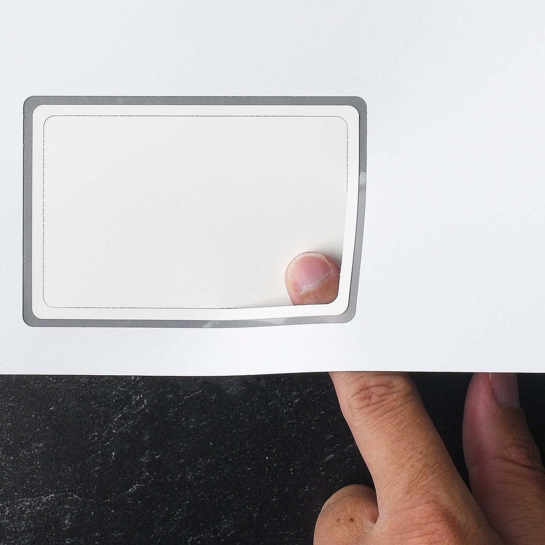 Blank Laser Membership Cards - 1 up Laser Membership ID Cards