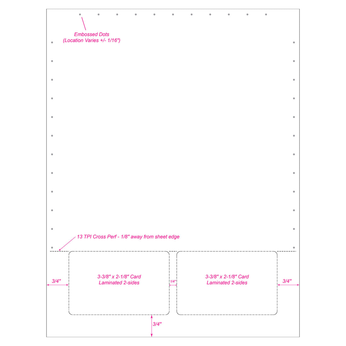 8286 DocuCopy Gloss Laminated Membership ID Card Paper for Printers